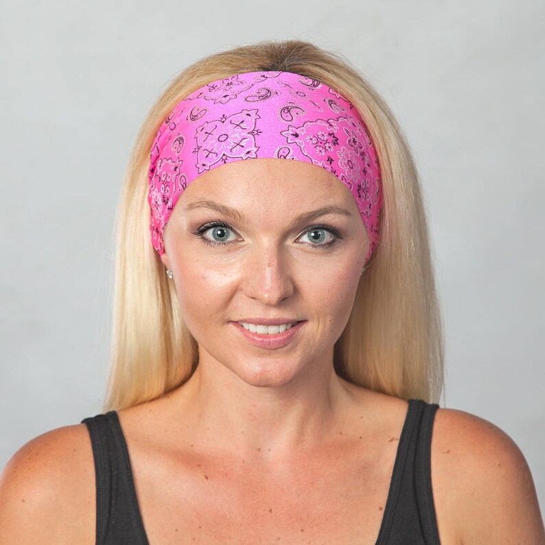 Yoga Headband Running Headband Workout Headband Fitness Etsy