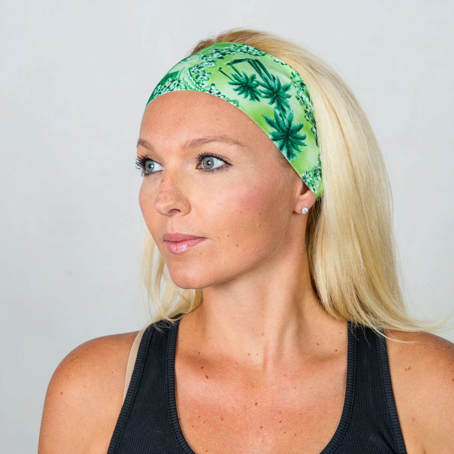 Running Headband-fitness Headband-green Yoga Headband-workout - Etsy