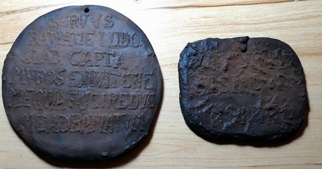 Roman Slave Collar Set (2) Replicas - Etsy