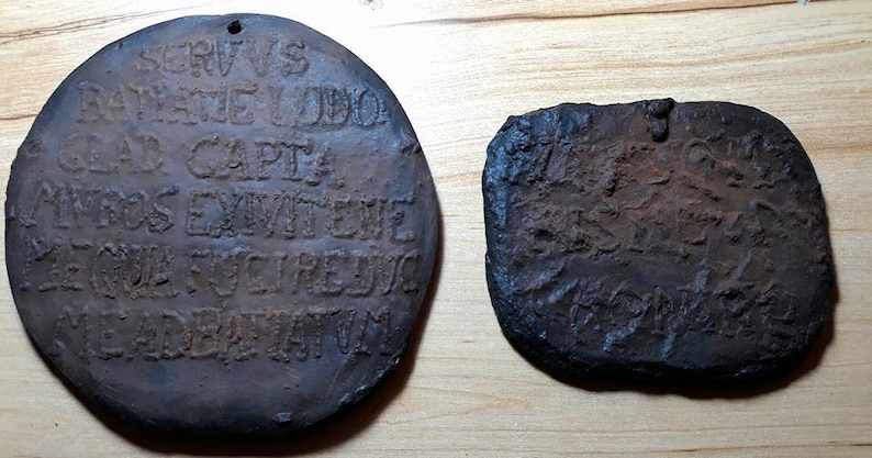 Roman Slave Collar Set (2) Replicas - Etsy