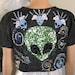 Upcycled Sequined Bling Alien Shrug - Etsy