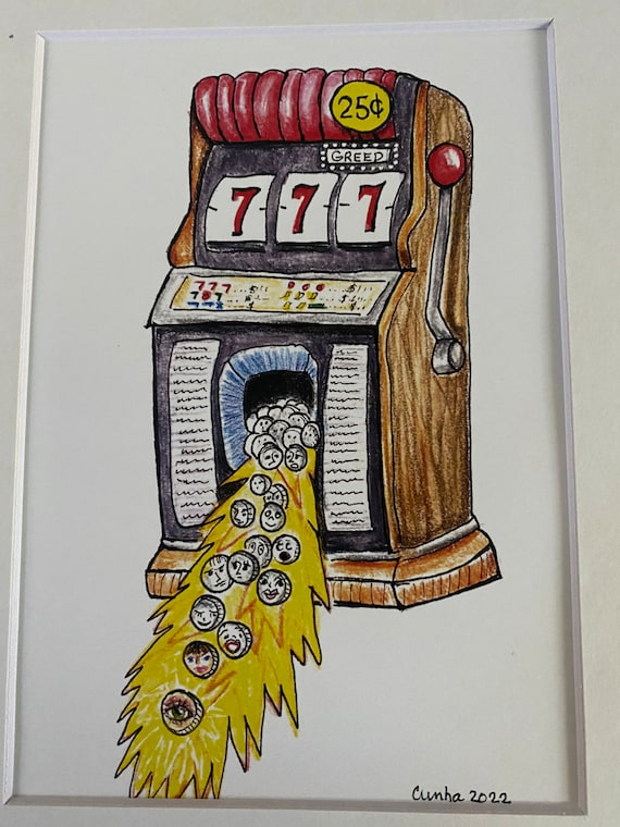 Slot Machine Drawings