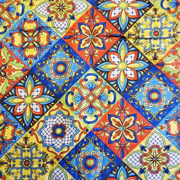 Talavera Tile 12x12 - Etsy