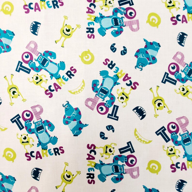 PIXAR Fat Quarters Cars, Toy Story, Nemo, UP, Monsters Inc, 100% Cotton ...