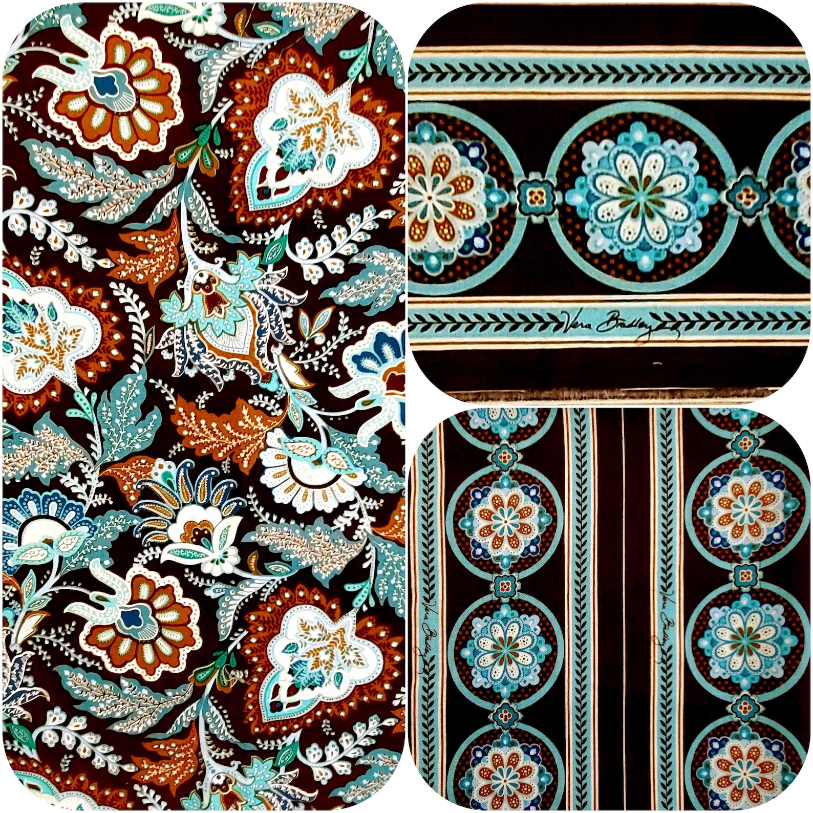 Rare Fabrics Vera Bradley Retired Michael Miller 100% Cotton Quilting ...