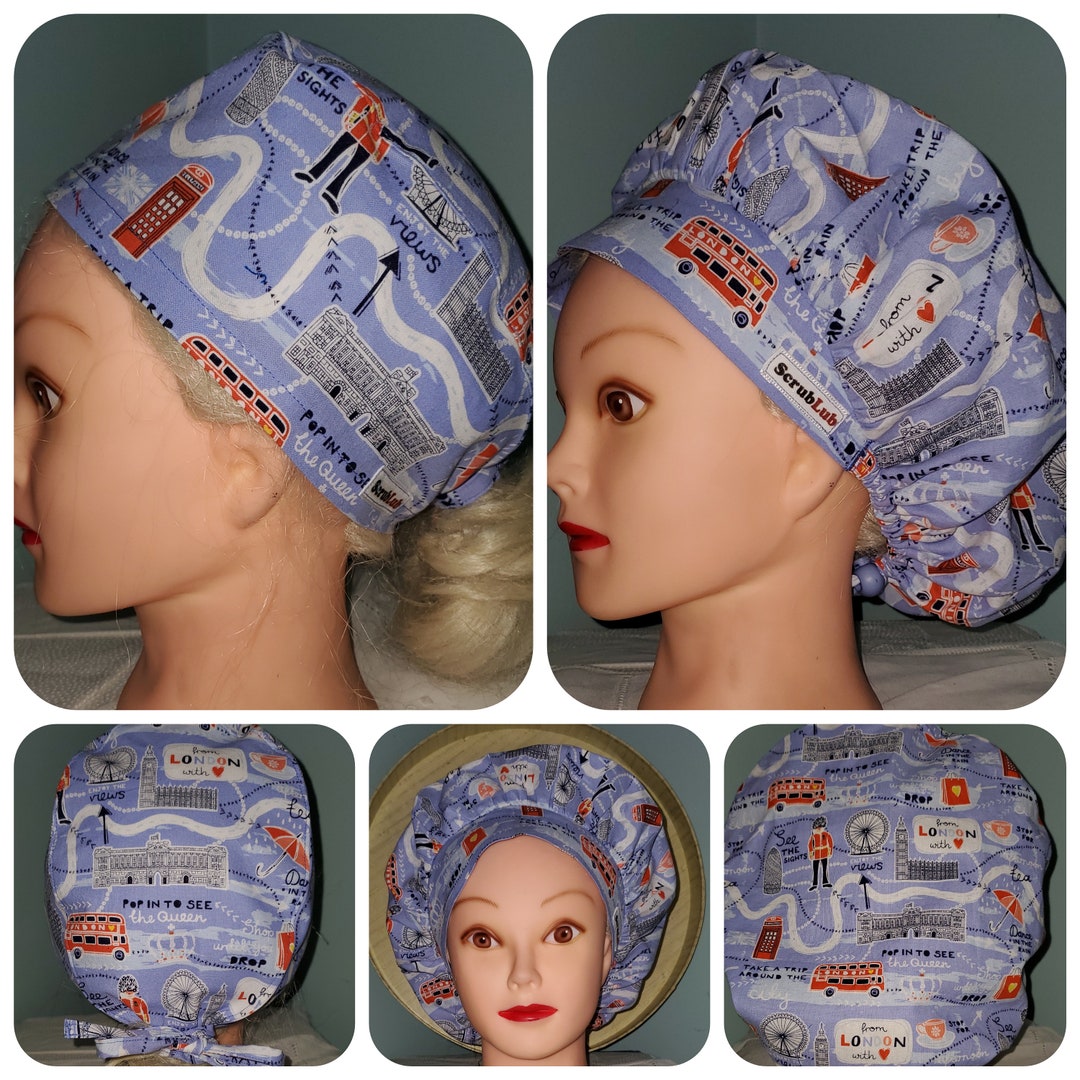 Scrub Caps London UNISEX Style Only From London With Love Beautiful ...