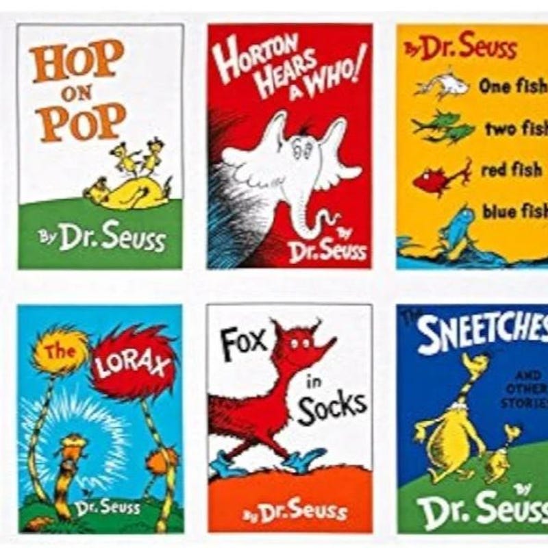 Dr Seuss Book Covers - Etsy
