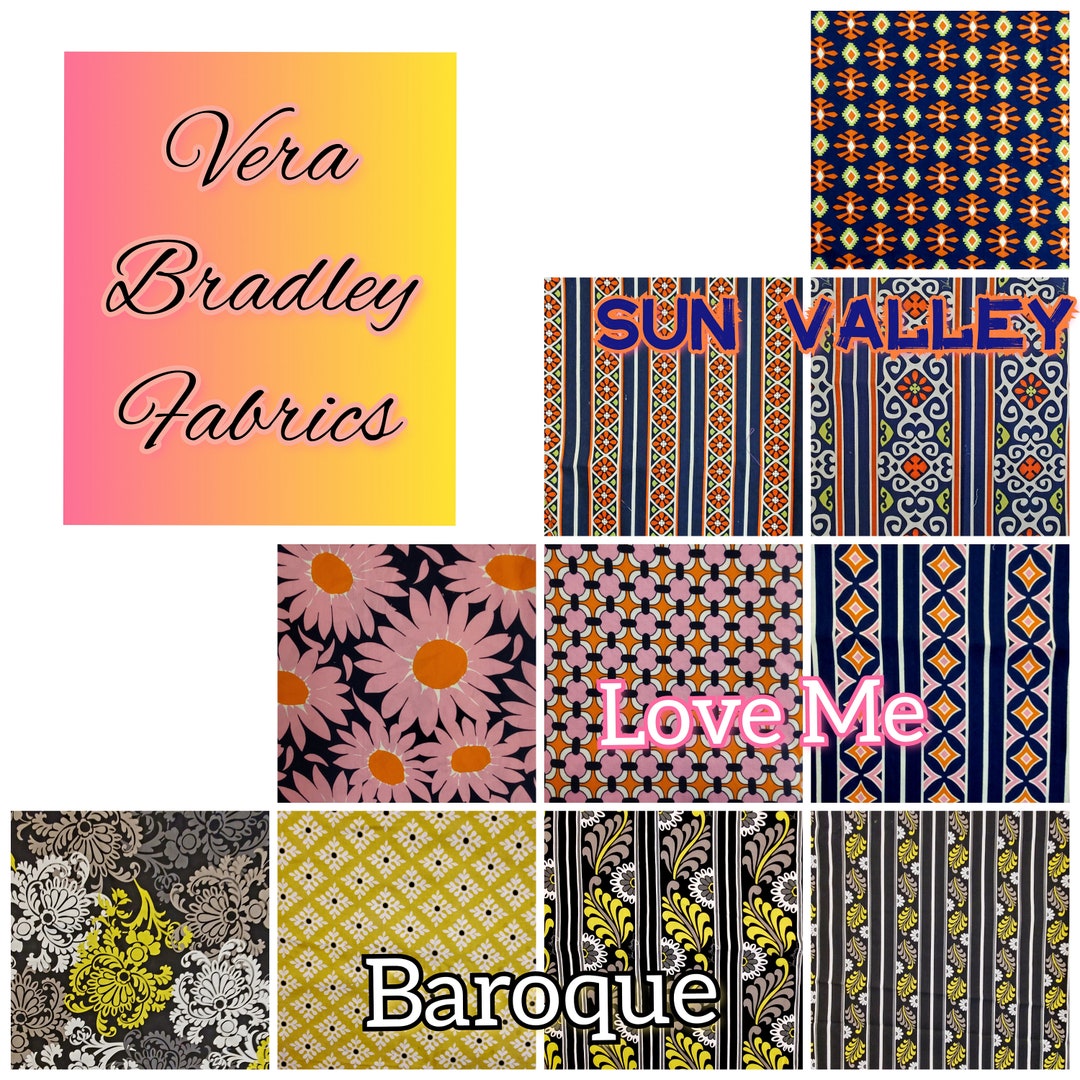 Rare Fabrics Vera Bradley Retired Michael Miller 100% Cotton Quilting ...