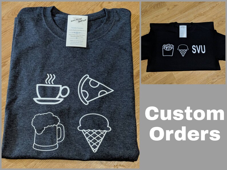 Coffee Pizza SVU Shirt - Law and Order Special Victims Unit - Coffee ...