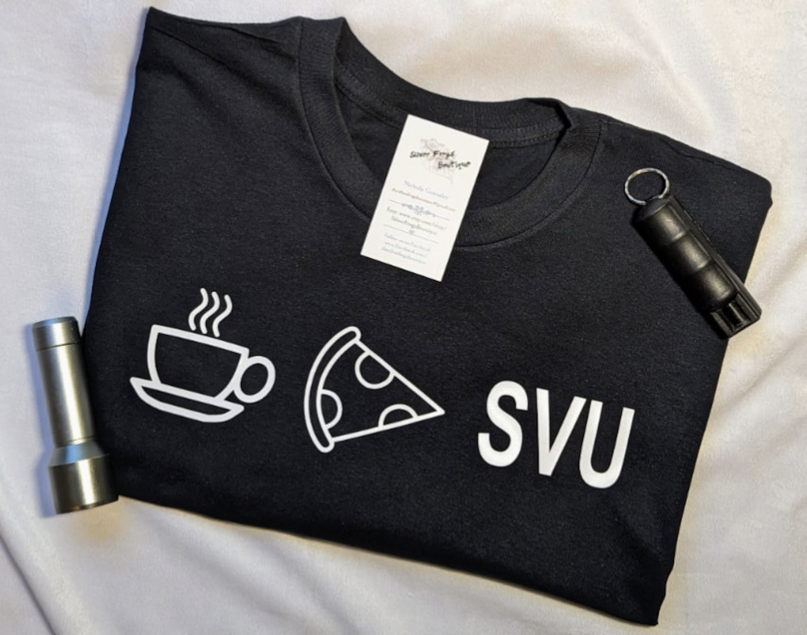 Coffee Pizza SVU Shirt - Law and Order Special Victims Unit - Coffee ...