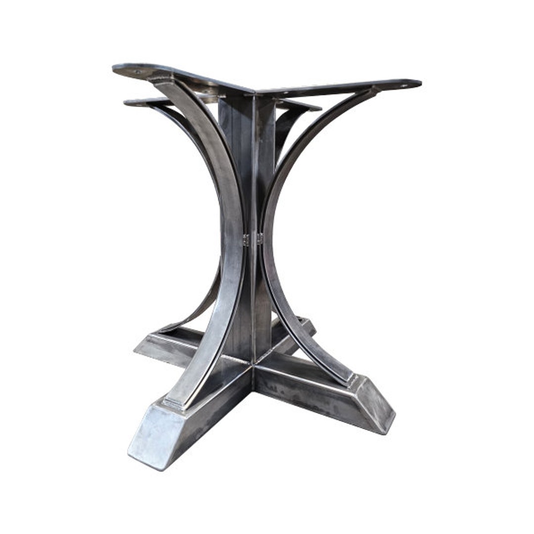 Dual Crescent Pedestal Base. Add Your Own Table Top. Can Be Paired With ...