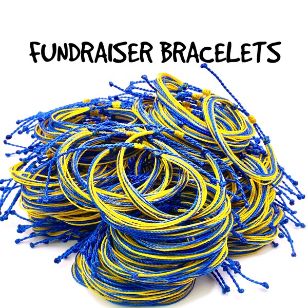 Fundraiser Bracelets - Etsy