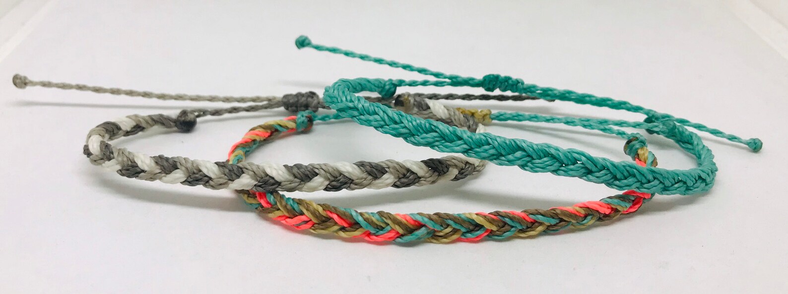 Braided Wax String Bracelet Braided Anklet Waterproof | Etsy