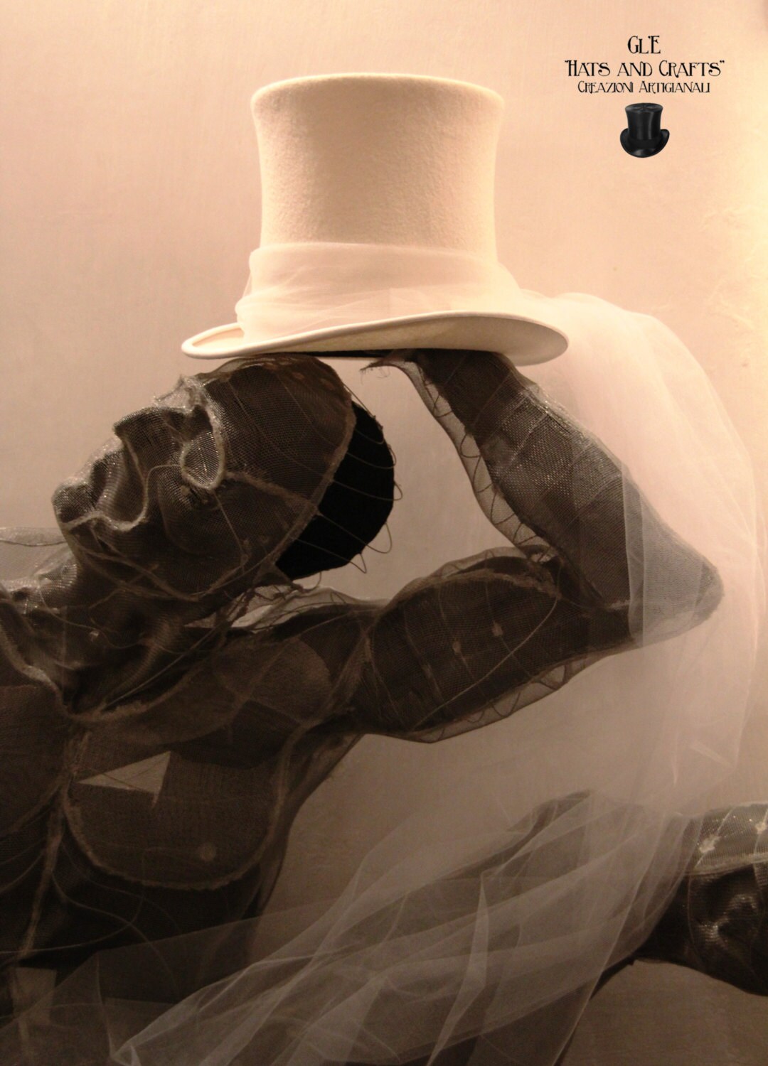 Wedding / Burlesque Top Hat - Etsy