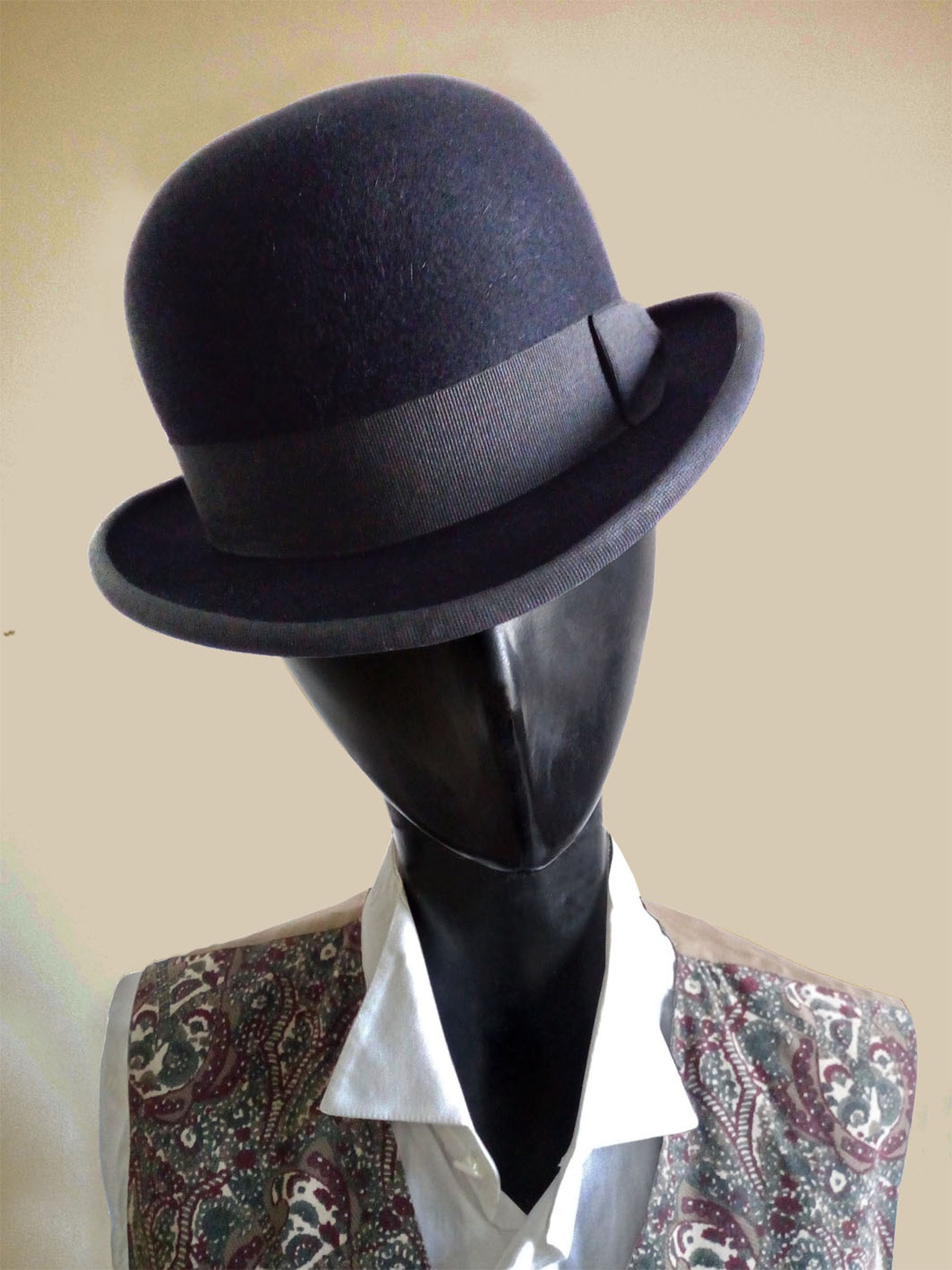 Victorian Style Bowler - Etsy