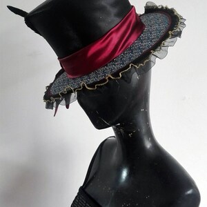 Burlesque Top Hat 15 Cm - Etsy