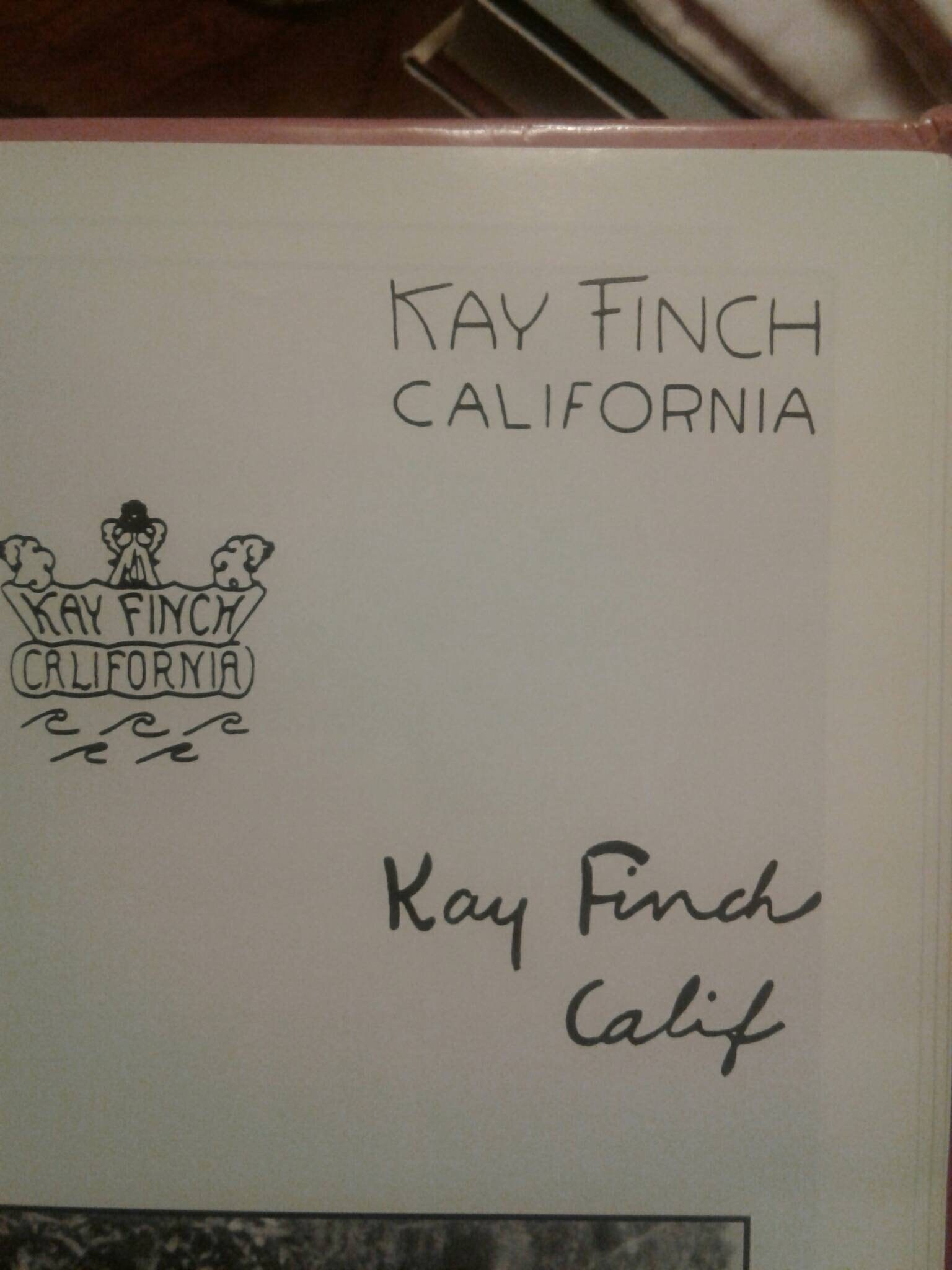 Kay Finch Pottery Rare MCM Footed Dish 1940's Calif Art Pottery - Etsy