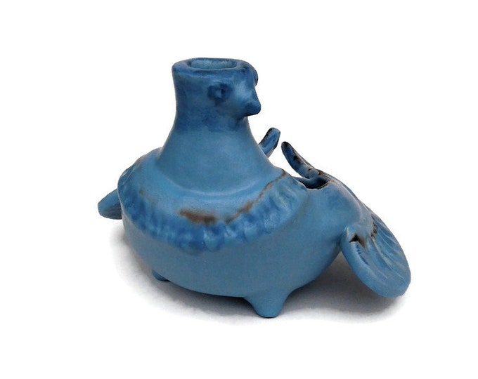 Haeger Blue Bird Planter Candle Holder 1950's Vintage USA Pottery - Etsy
