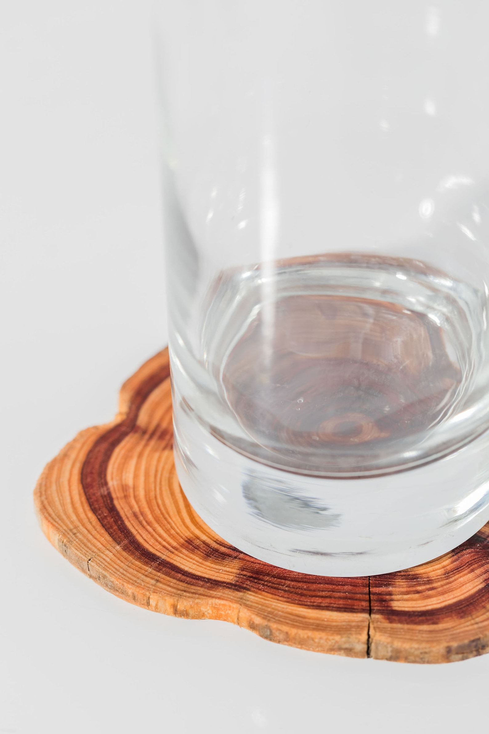 Red Cedar Wood Slice Coasters Rustic Tree Slice Wooden Coasters Custom ...