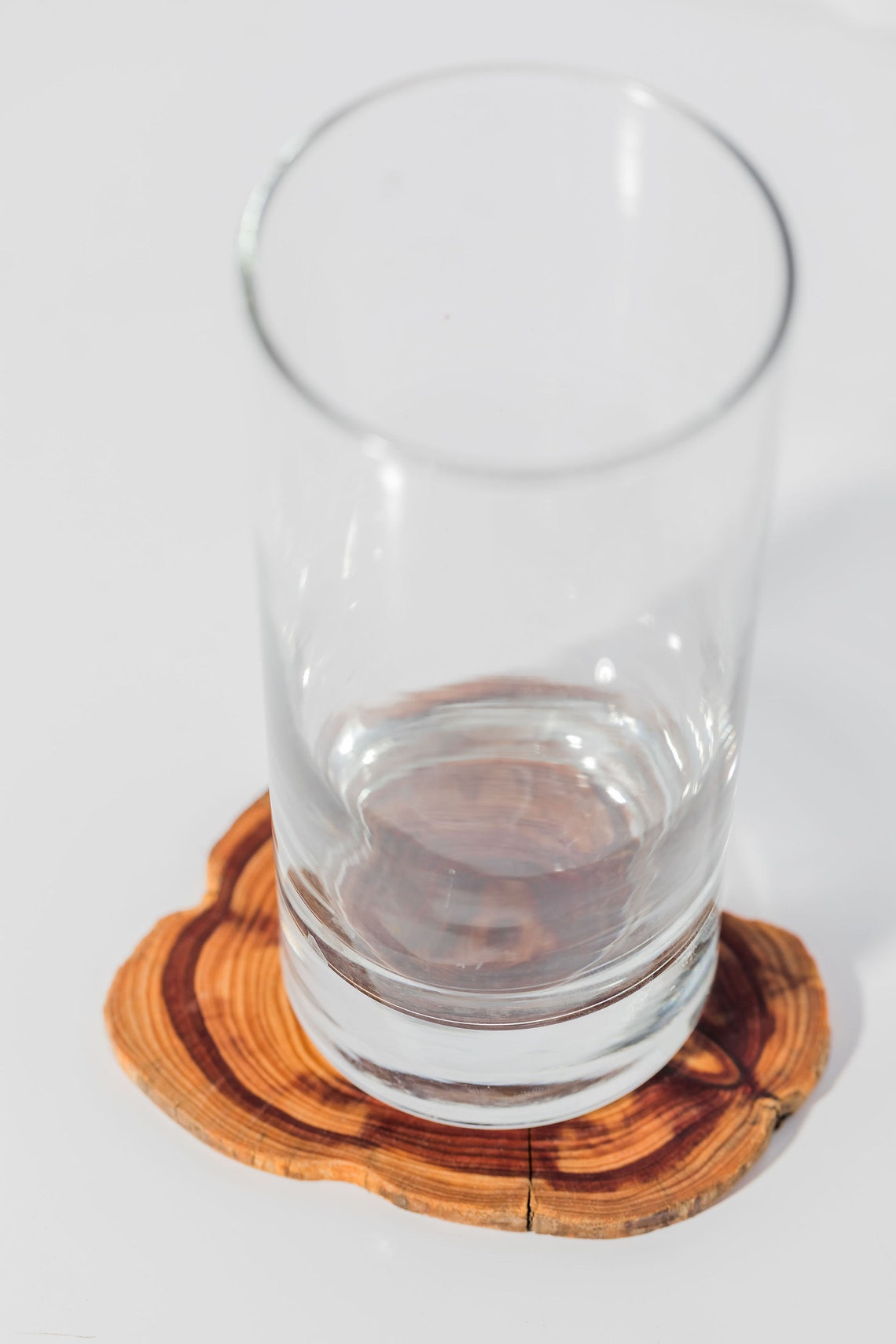 Red Cedar Wood Slice Coasters Rustic Tree Slice Wooden Coasters Custom ...