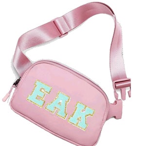 Personalized Belt Bag Belt Bag Custom With Patches Letters - Etsy