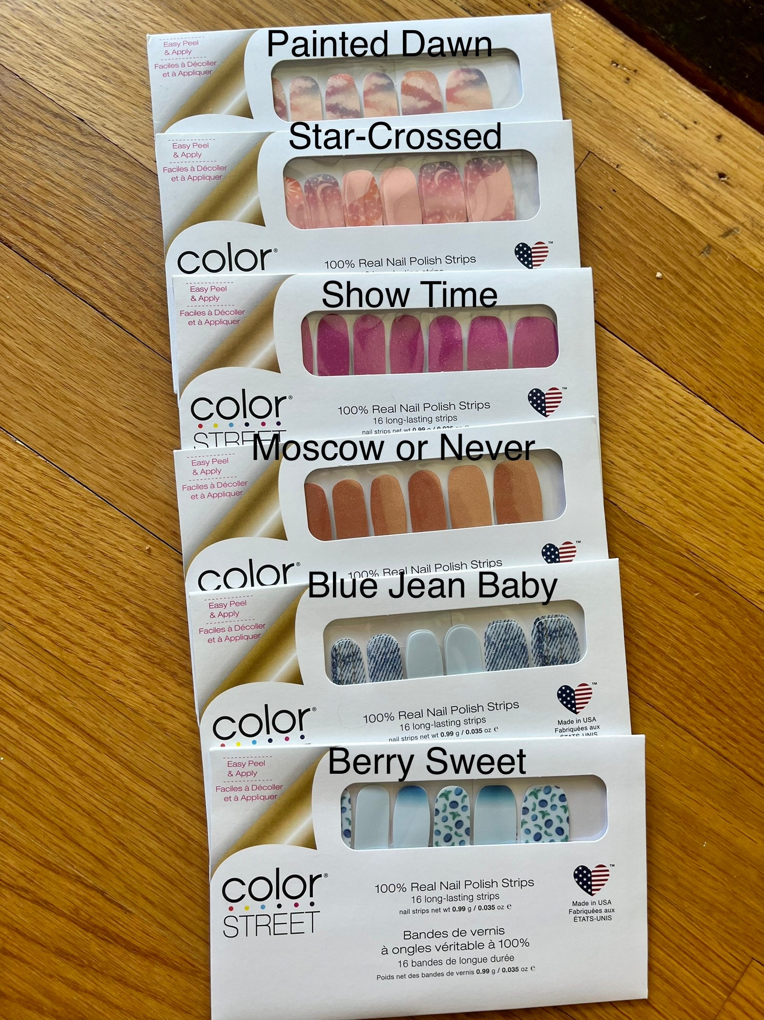 Color Street Nail Strips - Etsy