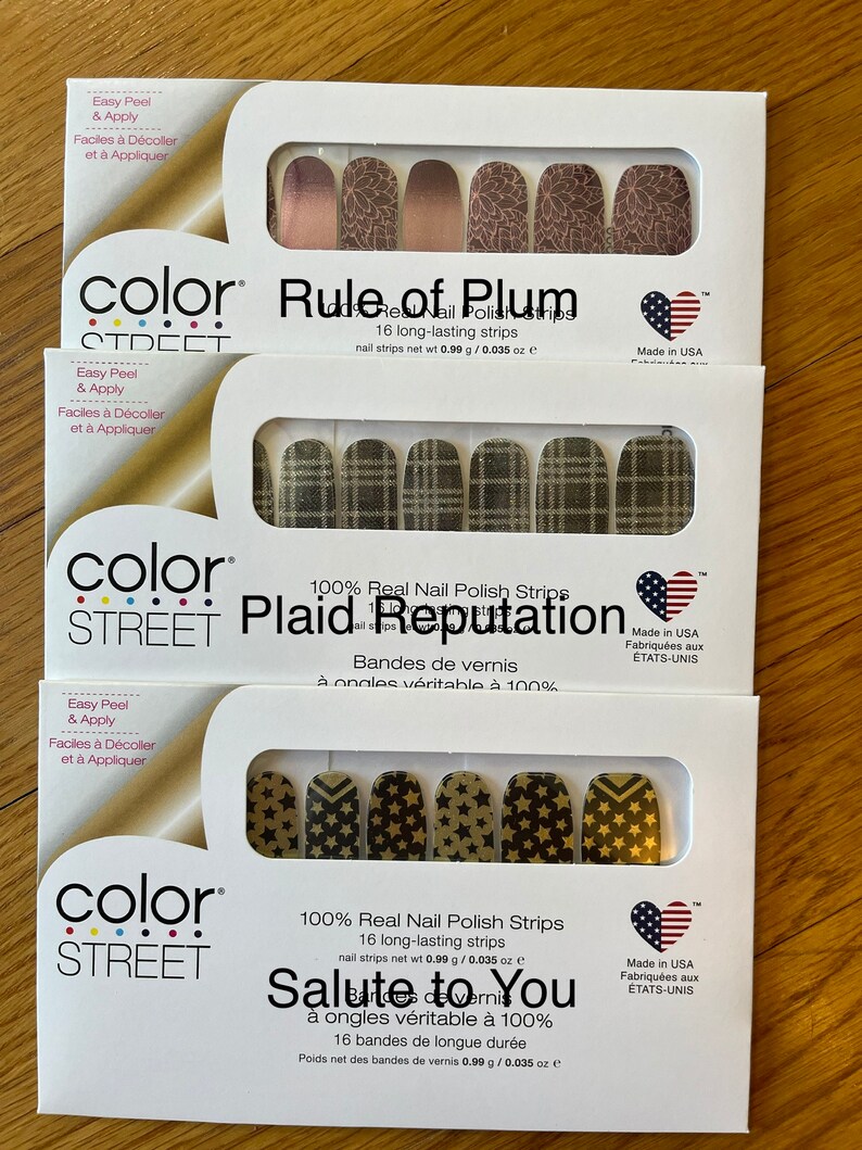 Color Street Nail Strips - Etsy