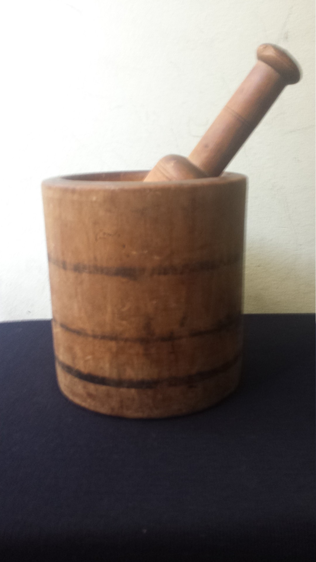 Mortar and Pestle, Large Size, Mortar for Grinding Spices, Beautiful Handmade Large Mortar and ...