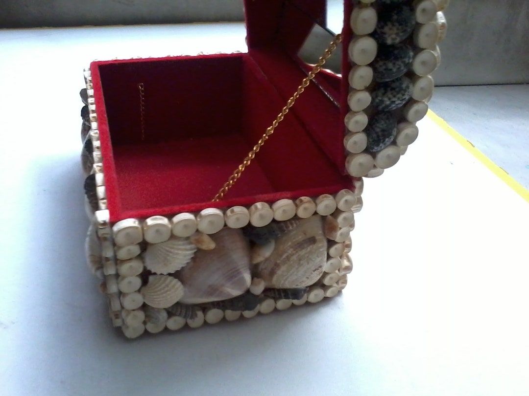 Shell Jewelry Boxes, Shell Box Jewelry. - Etsy