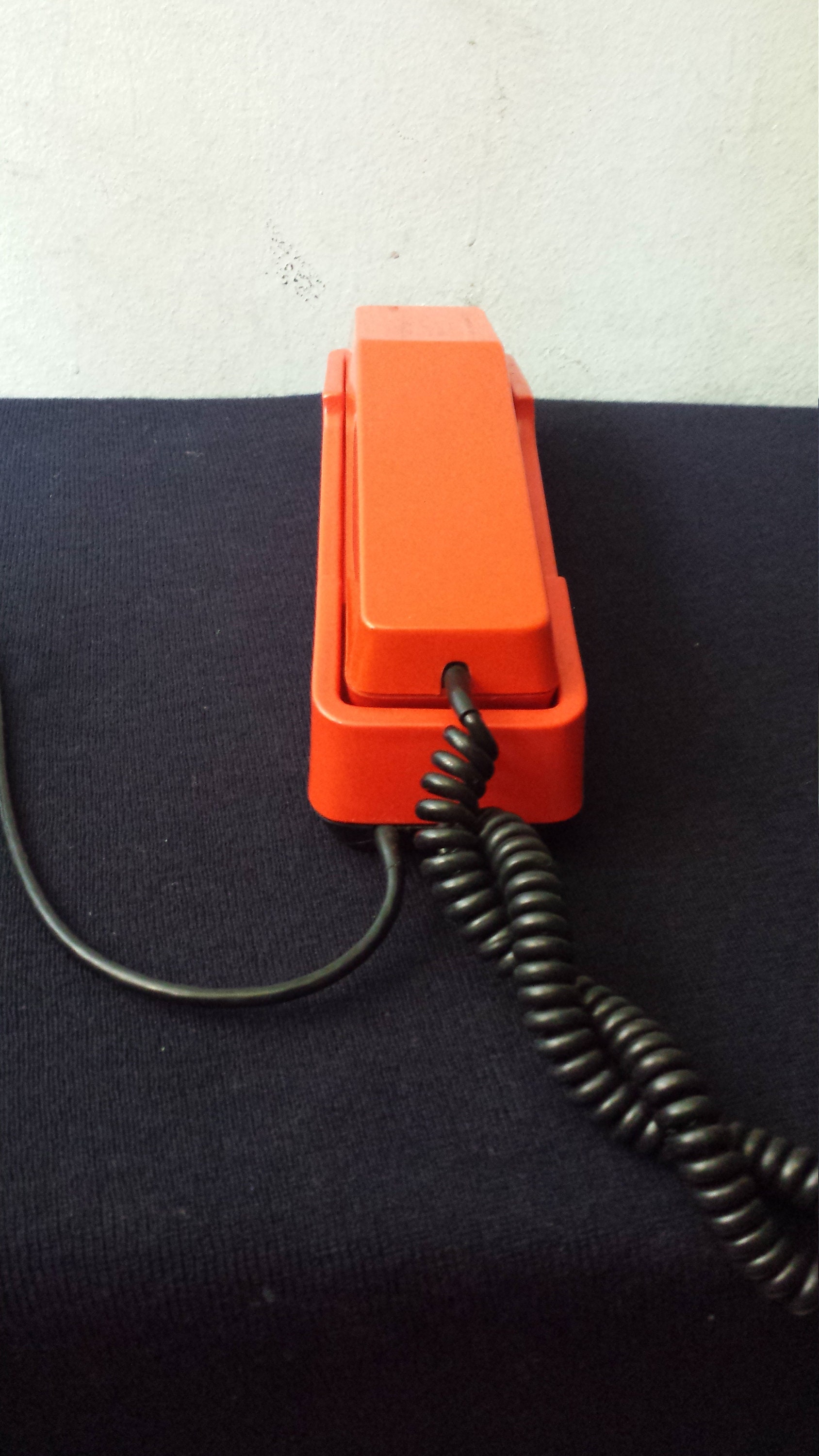 Vintage Orange Telephones, βοuton Telephone, Rectangular, Landline ...