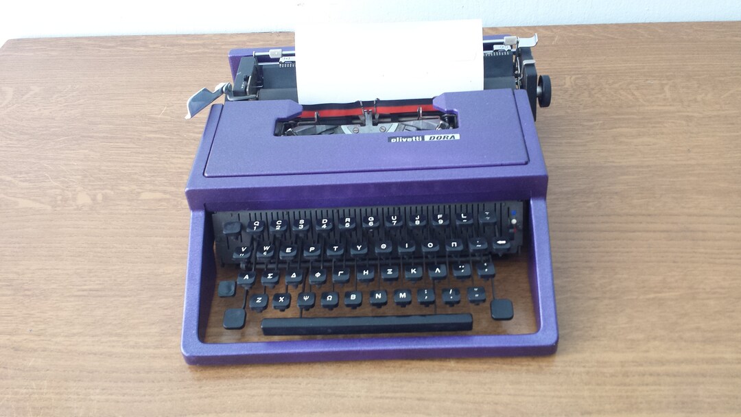 Typewriter, Portable Manual Movement, Works Well, Available, All Colors ...