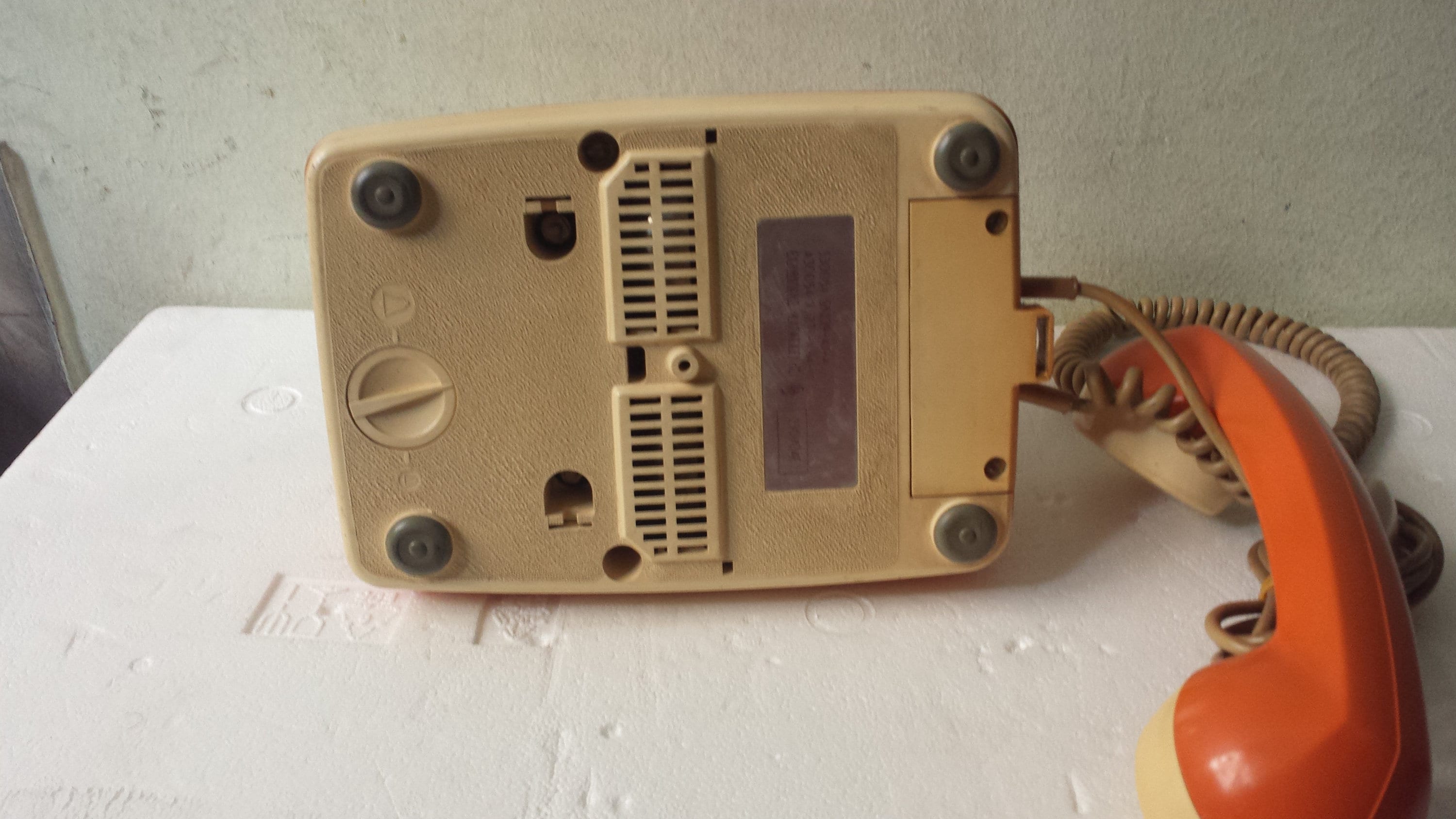 Vintage Orange Phone Retro Phone Orange Rotary Phone - Etsy