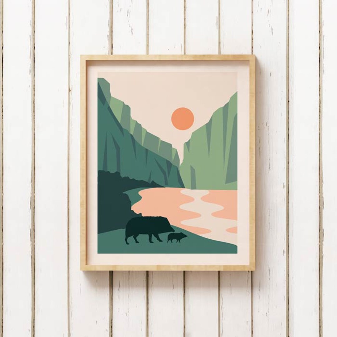 Big Bend National Park Poster, Big Bend National Park Print ...