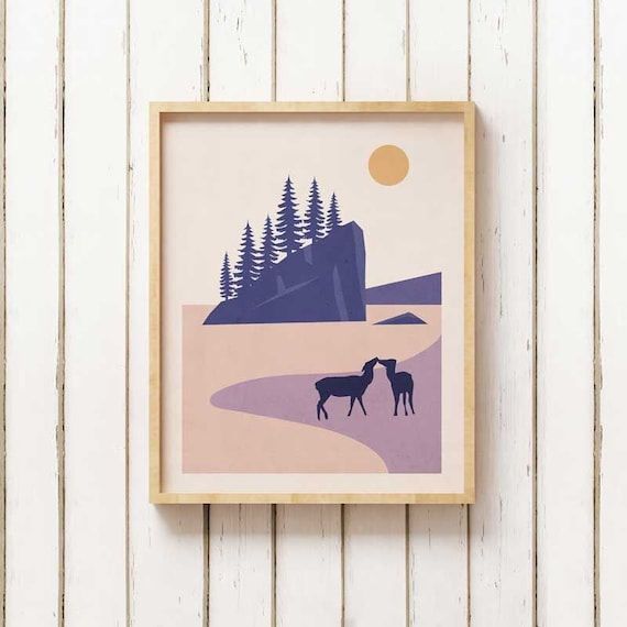 Olympic National Park Poster Olympic National Park Print | Etsy