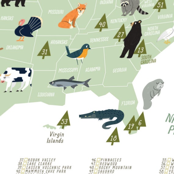 Legend On A Map For Kids