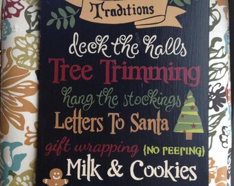 Christmas carol sign | Etsy