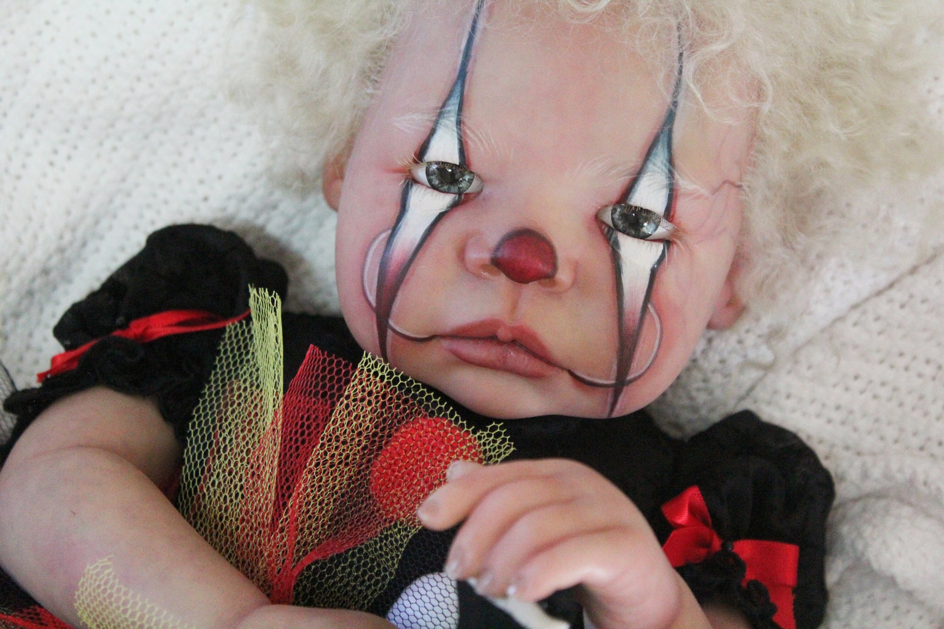 CUSTOM Clown Reborn Baby Doll - Etsy