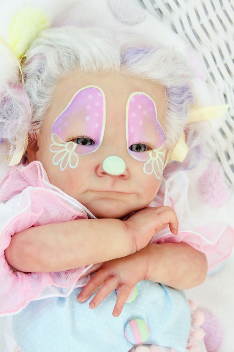 CUSTOM Pastel Clown Reborn Baby Doll - Etsy