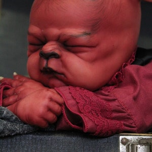 Fantasy Demon Fawn Baby Realistic Reborn OOAK Baby Doll - Etsy