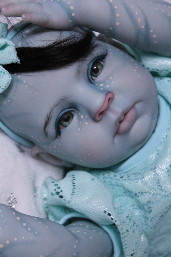Navi Inspired Reborn Baby Realistic Reborn OOAK Baby Doll - Etsy