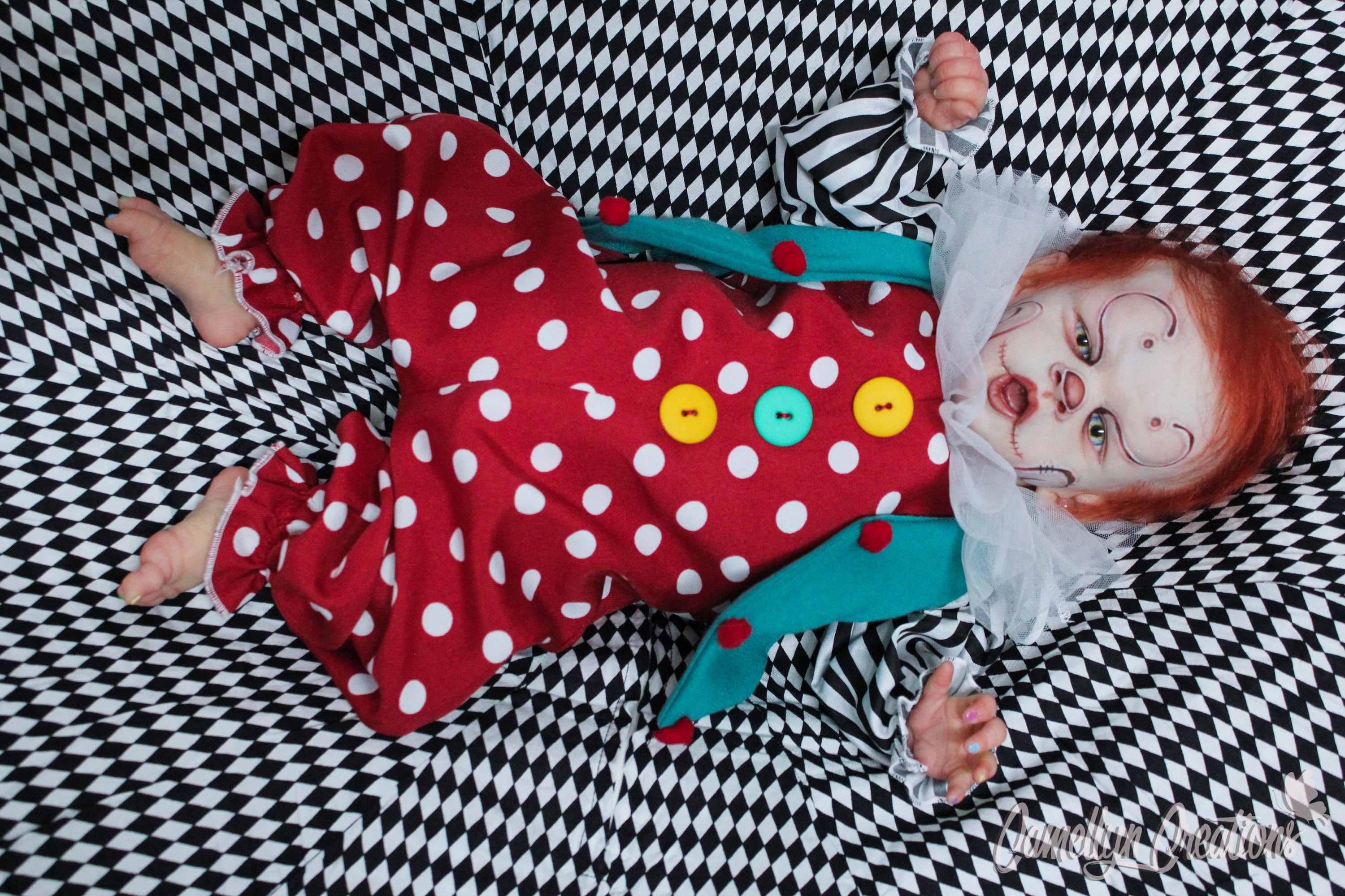 CUSTOM Clown Reborn Baby Doll - Etsy