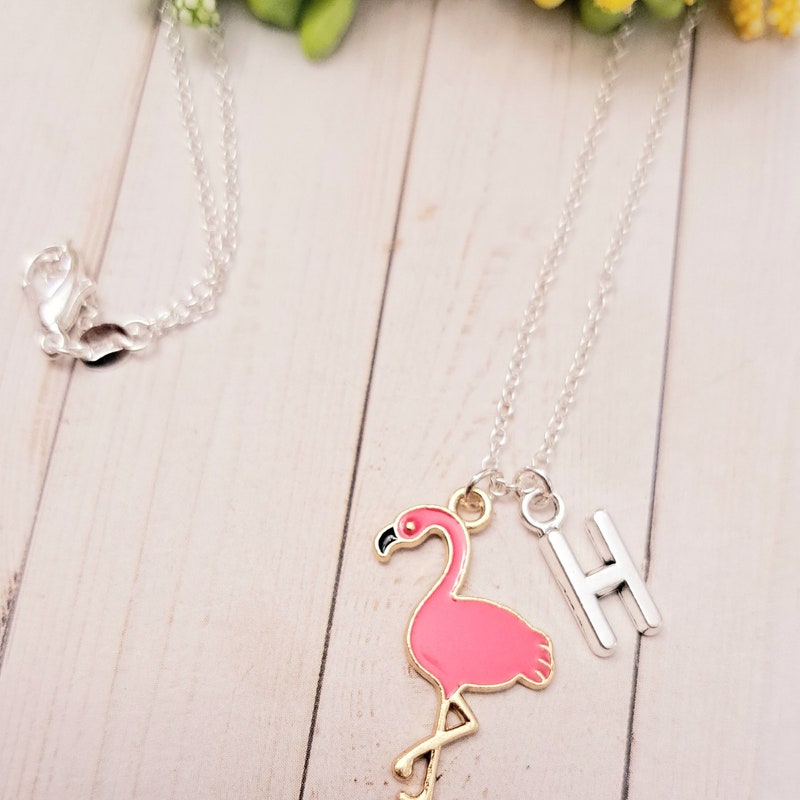 Flamingo Necklace - Etsy