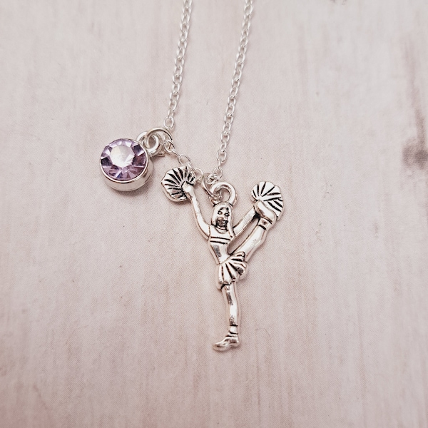 Cheerleader Necklace - Etsy