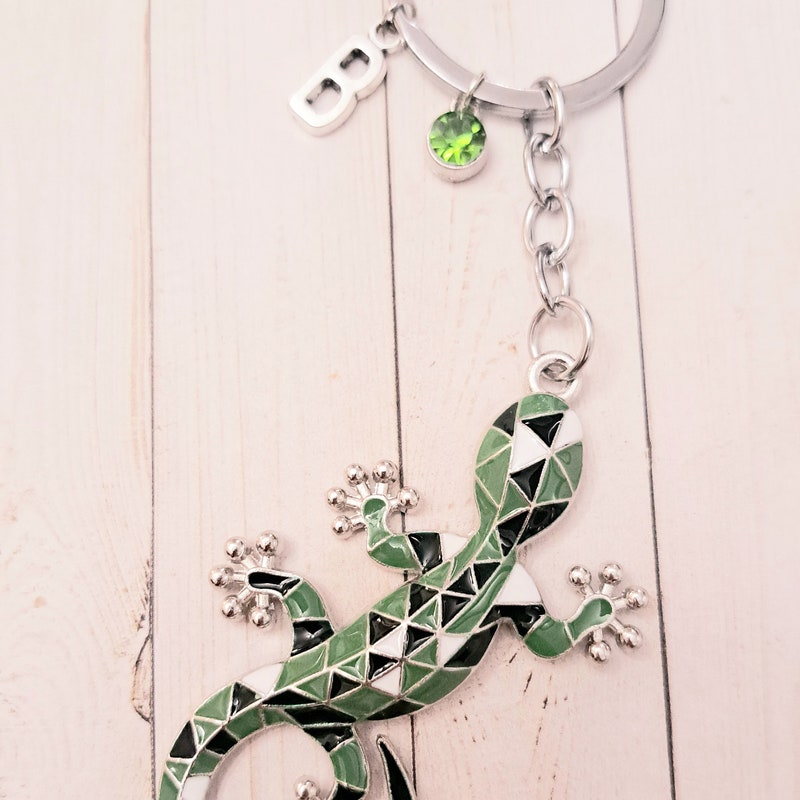 Lizard Keychain - Etsy