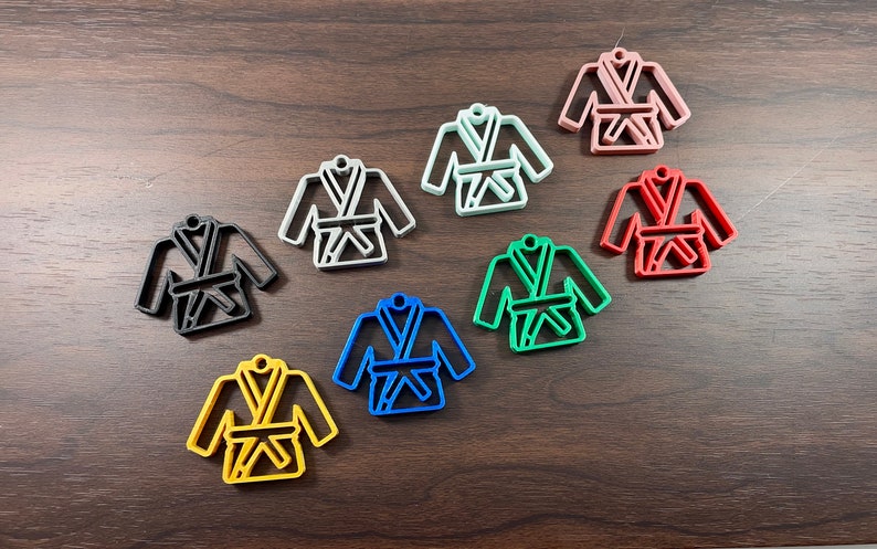 Karate Gi Keychain Martial Arts Accessory Tae Kwon Do Go-ju | Etsy