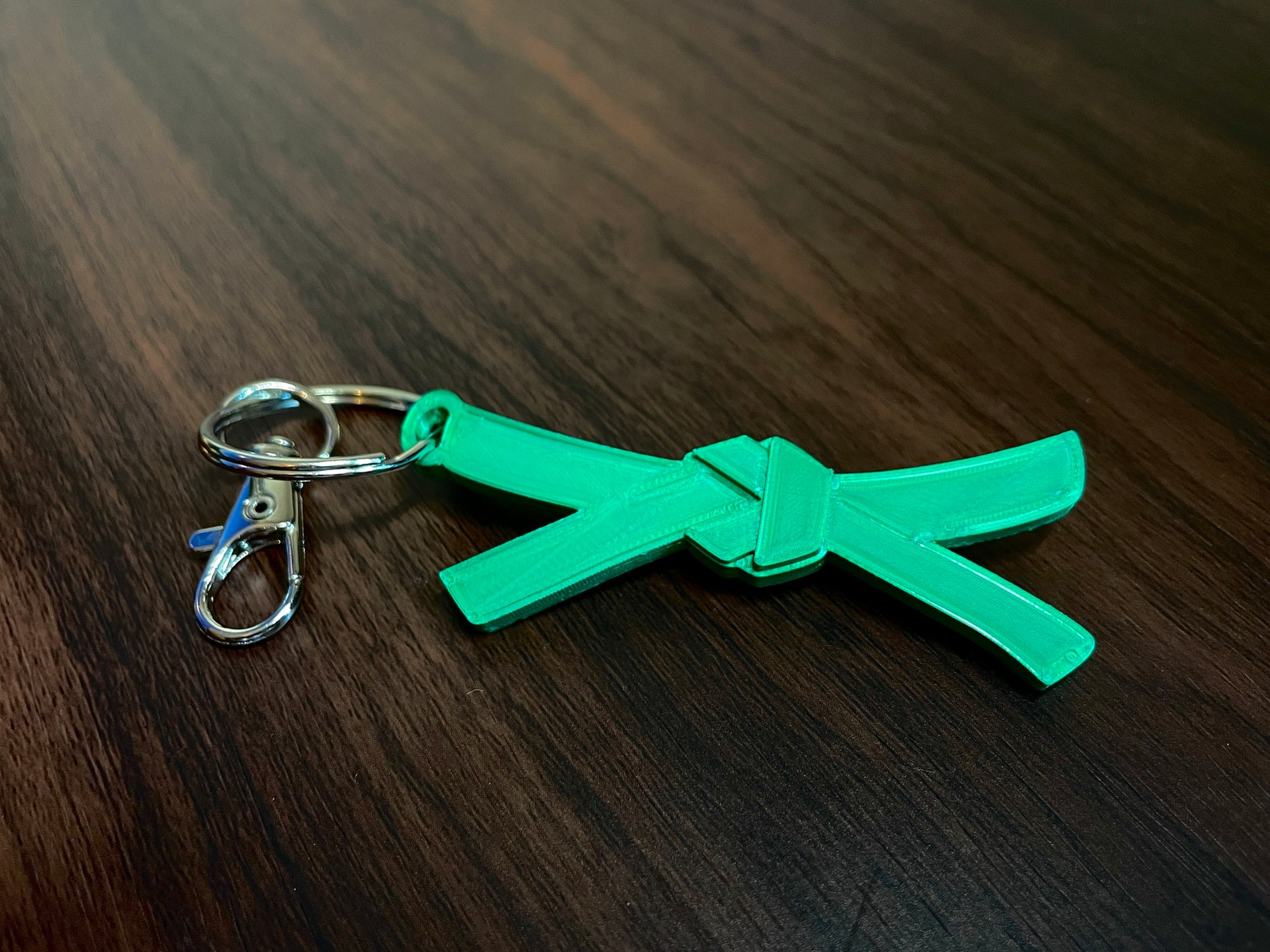 Karate Belt Keychain, Martial Arts Accessory, Custom Belt Rank Color ...