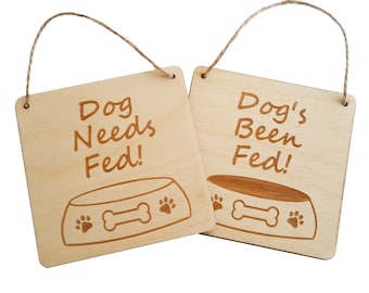 Feed the dog sign | Etsy