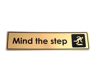 Mind the step signs | Etsy