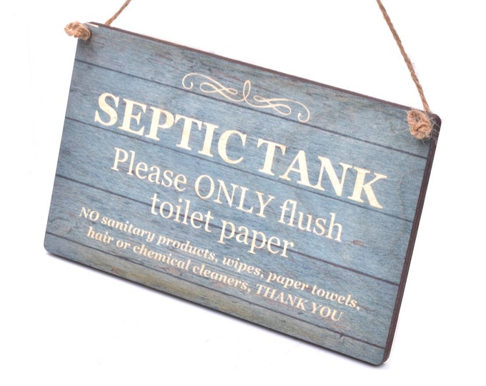 Septic System Toilet Emoji Sign | Etsy
