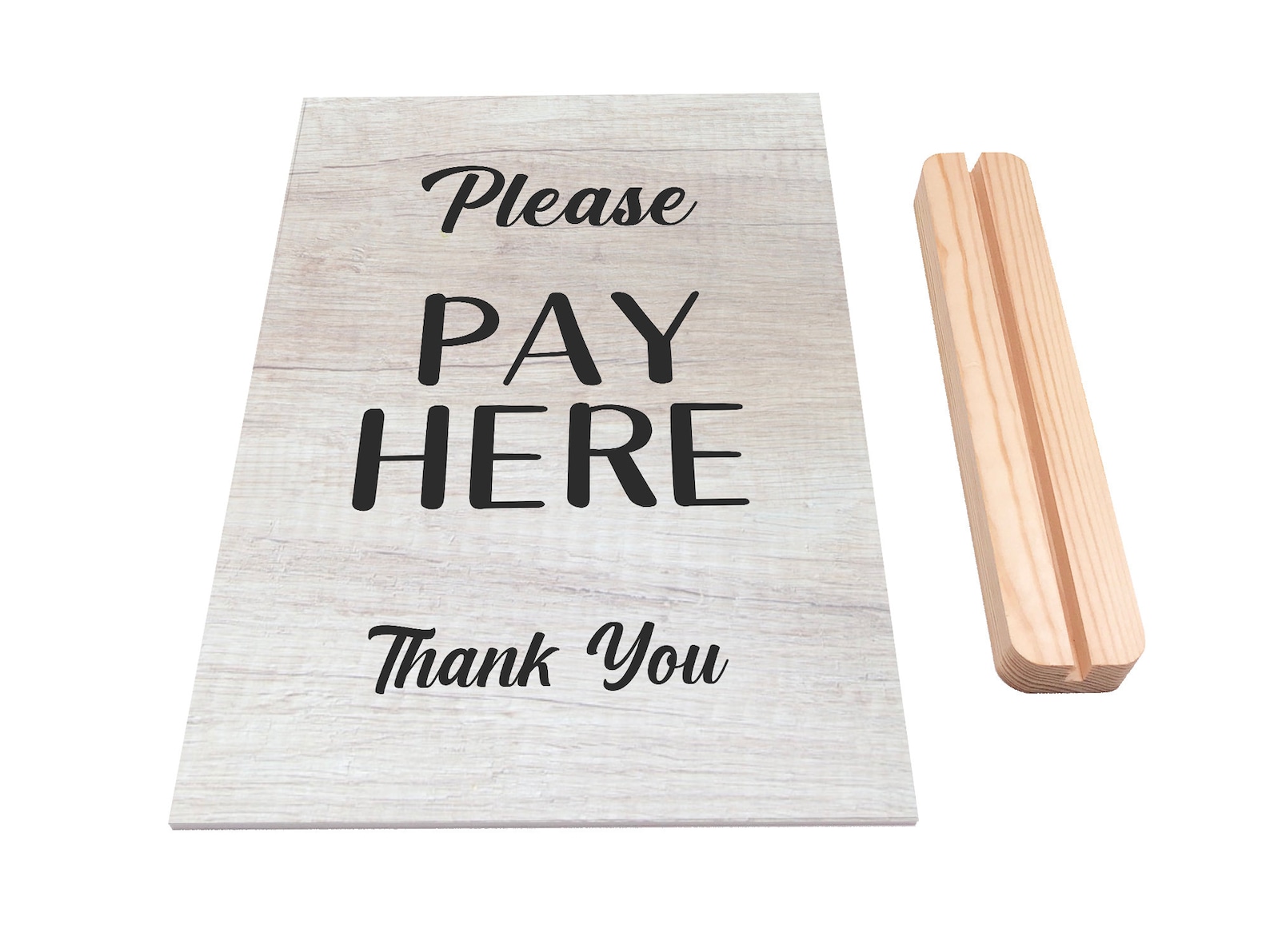 Please Pay Here Freestanding Sign - Etsy UK